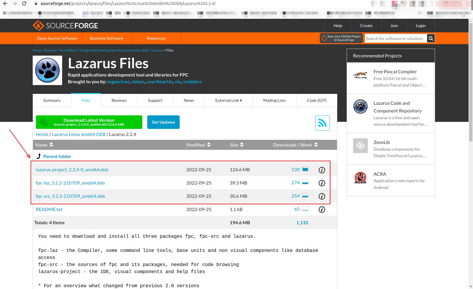 Установка Lazarus — Lazarus. Студия разработки